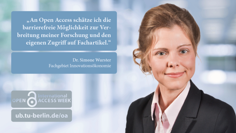 „An Open Access schätze ich die barrierefreie Möglichkeit zur Verbreitung meiner Forschung und ...